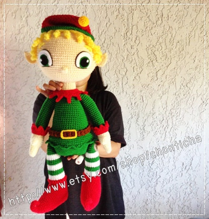 Elf Boy 22 Inches PDF Amigurumi Crochet Pattern | Etsy