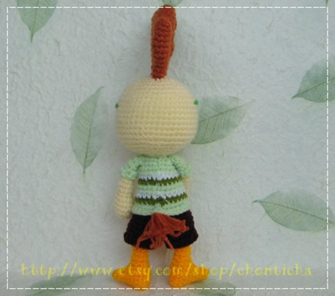 Chicken Little 9 Inches PDF Crochet Pattern - Etsy