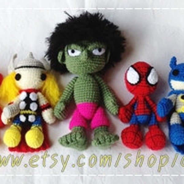 Super Hero Crochet - Etsy
