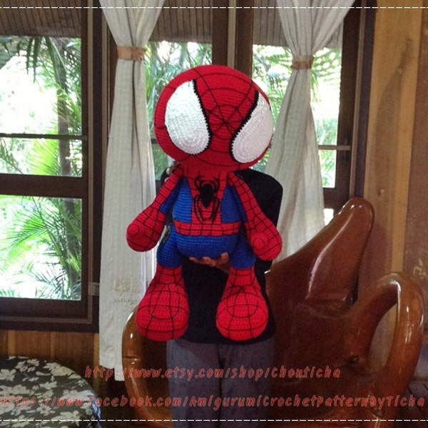Giant Spiderman Plush - Etsy