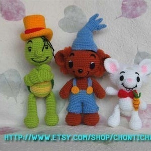 BAMSE and FRIENDS - PDF Crochet Pattern - Etsy