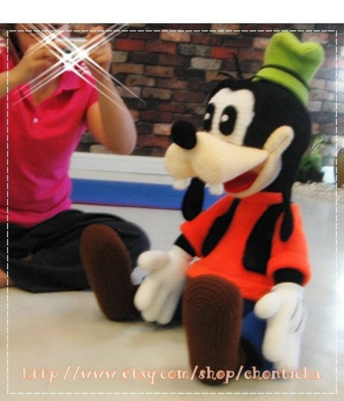 Goofy 40 Inches PDF Amigurumi Crochet Pattern - Etsy UK