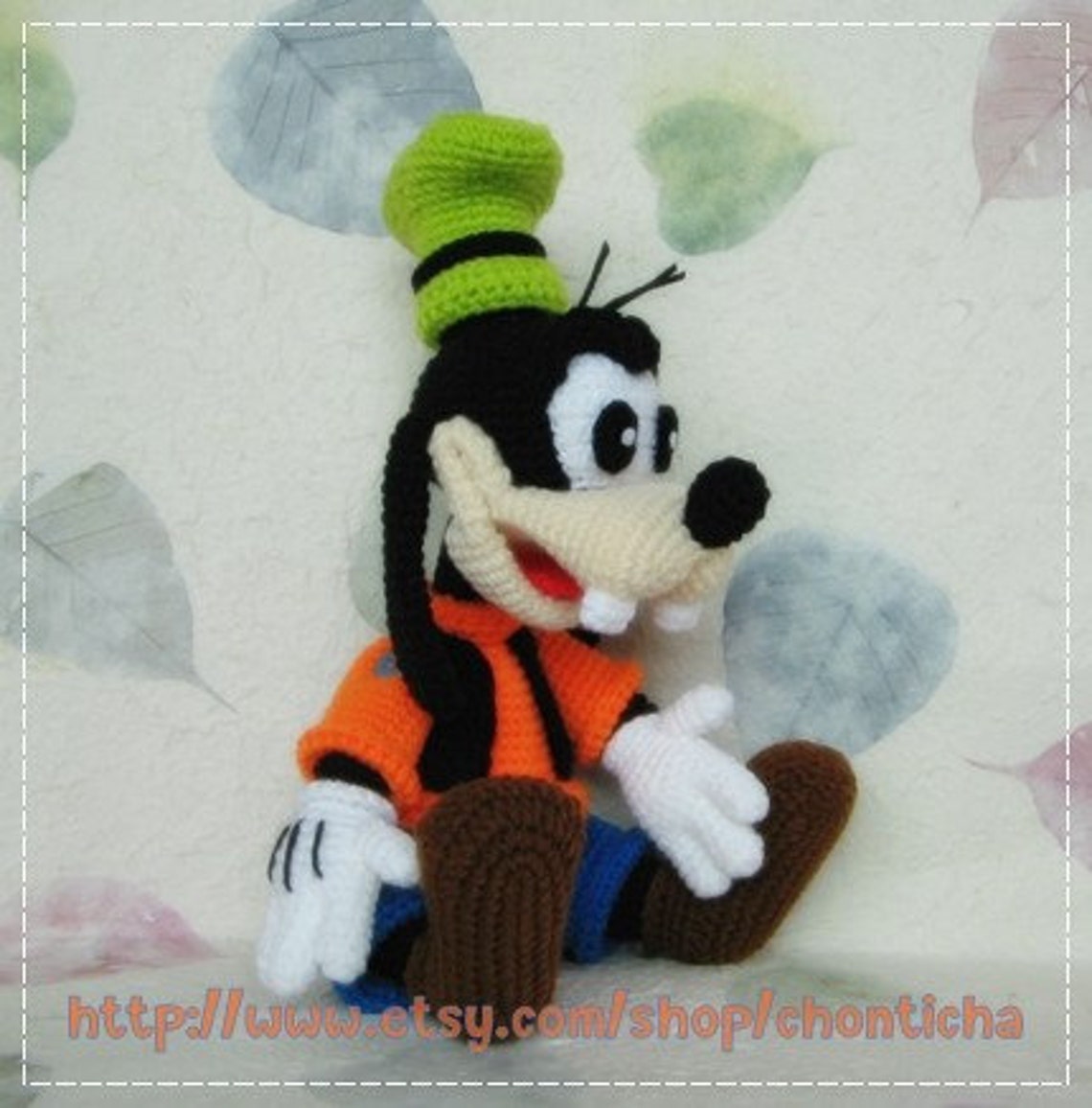 Goofy 12 inches PDF amigurumi crochet pattern | Etsy