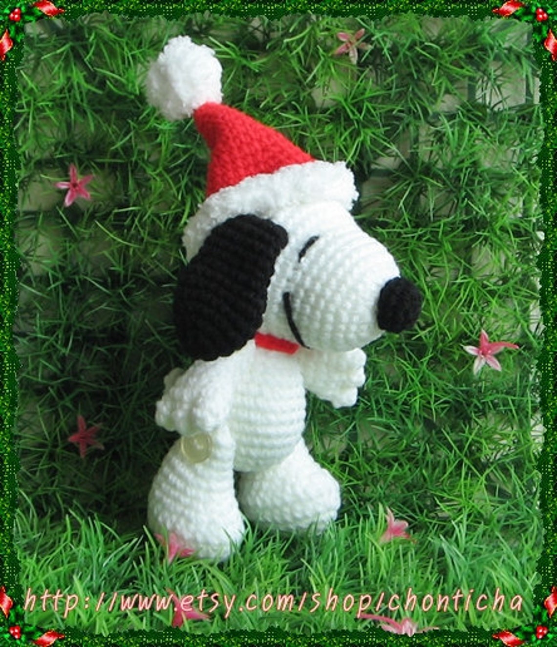 Snoopy 5 Inches PDF Amigurumi Crochet Pattern - Etsy