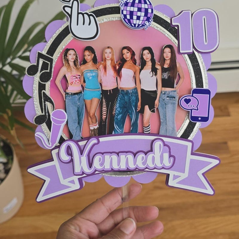 Katseye Cake Topper - Etsy