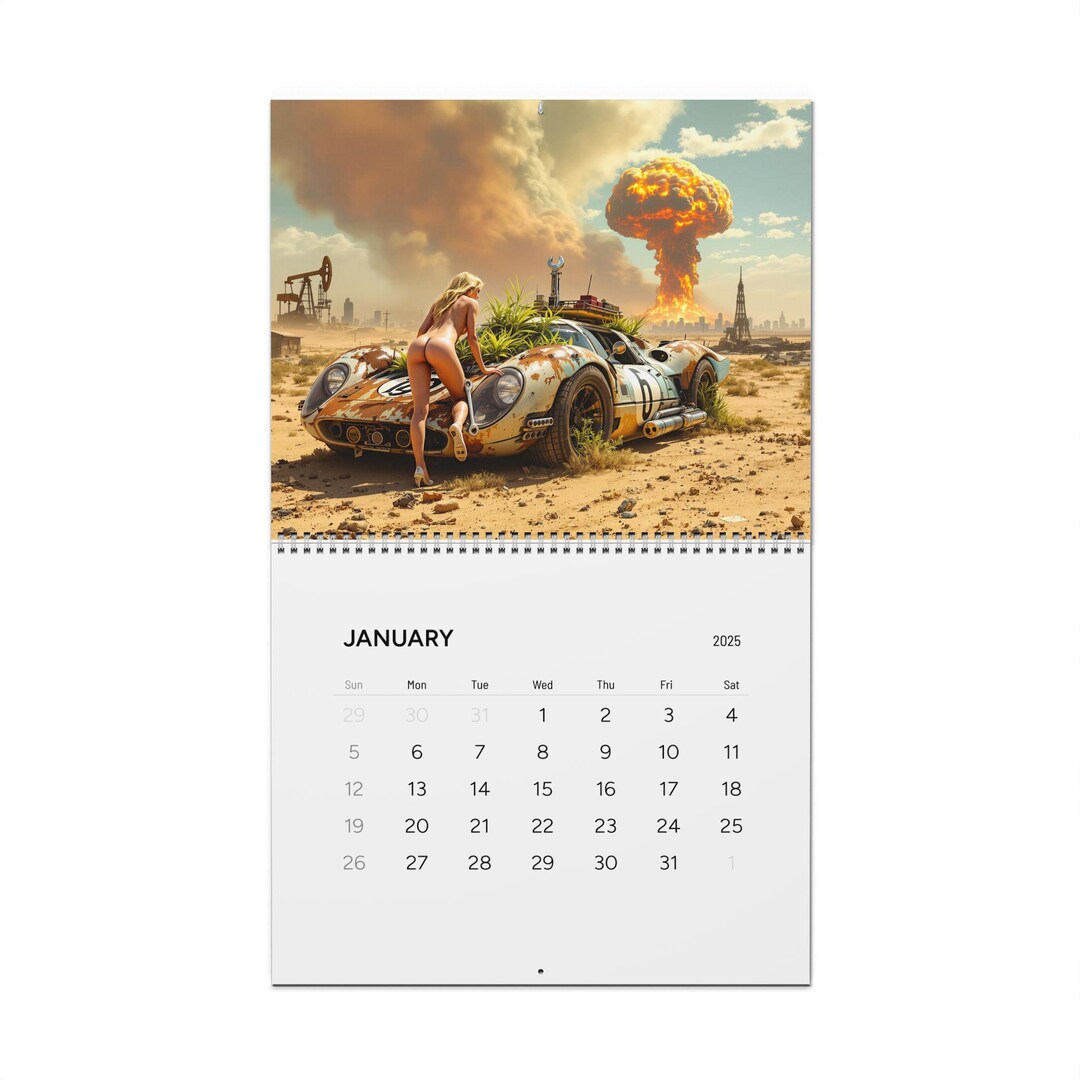 2025 Epic Sci-fi Automotive Calendar - Etsy