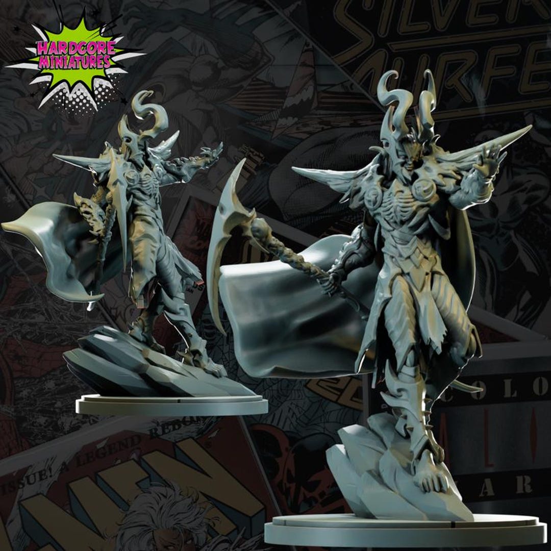 Loki, Rivals, RPG Resin 3D Printed, Hardcore Miniatures, Marvel Crisis ...