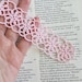 Pink Lace Bookmark in Tatting Rococo Inspired Ethereal Christina - Etsy