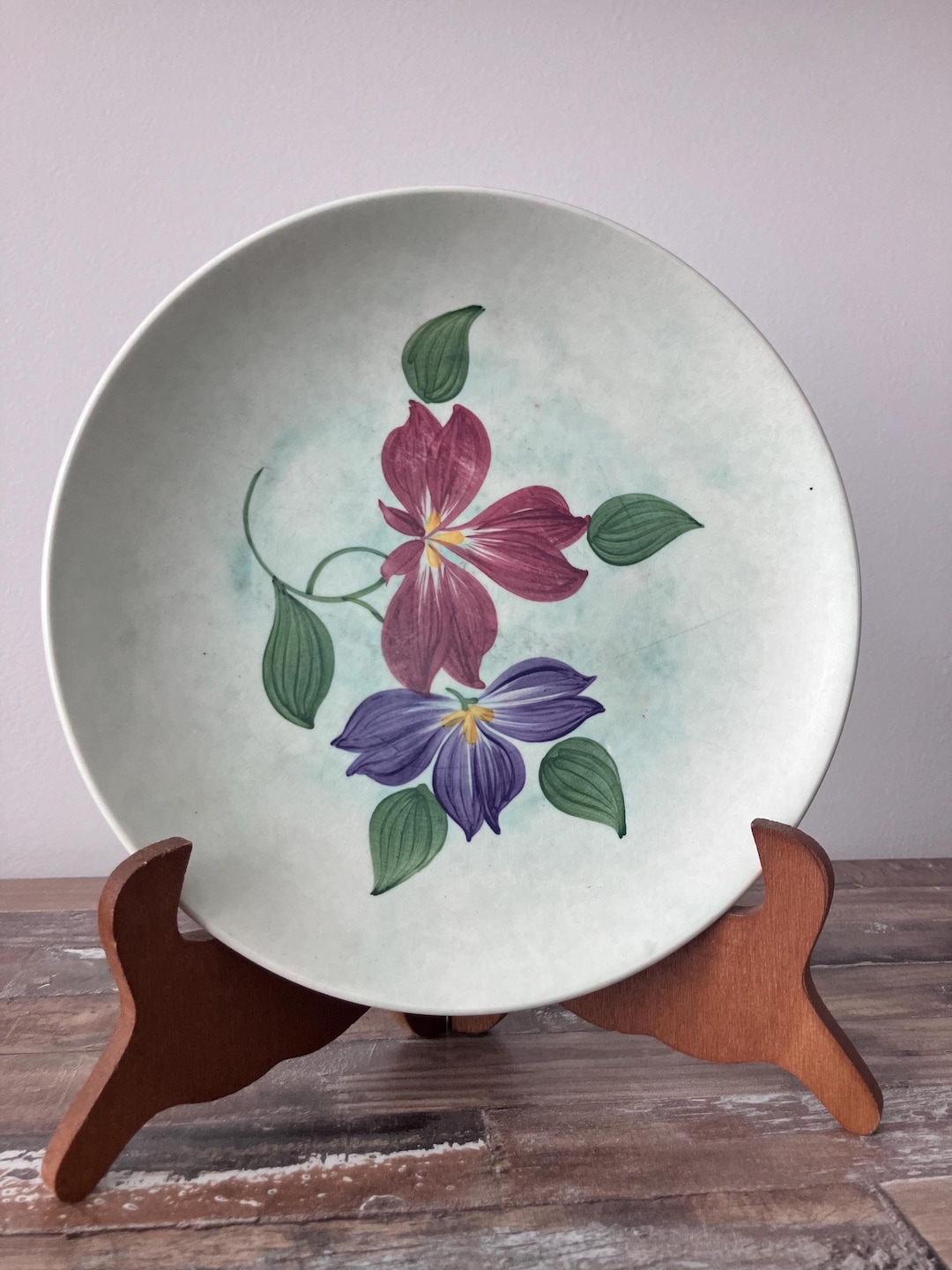 Vintage Redford England Hand Painted Plate - Etsy