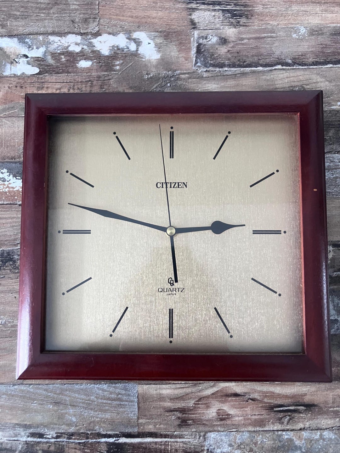 Vintage Citizen Quartz Made in Japan Analog Clock - in Working ...