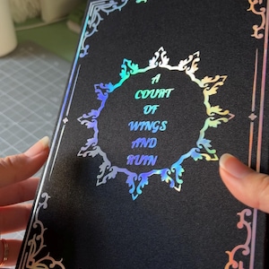 ACOTAR, Book Rebind, Rebinding, Book Cover - Digital Download - Cover ...