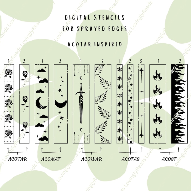 Cricut Book Edge - Etsy