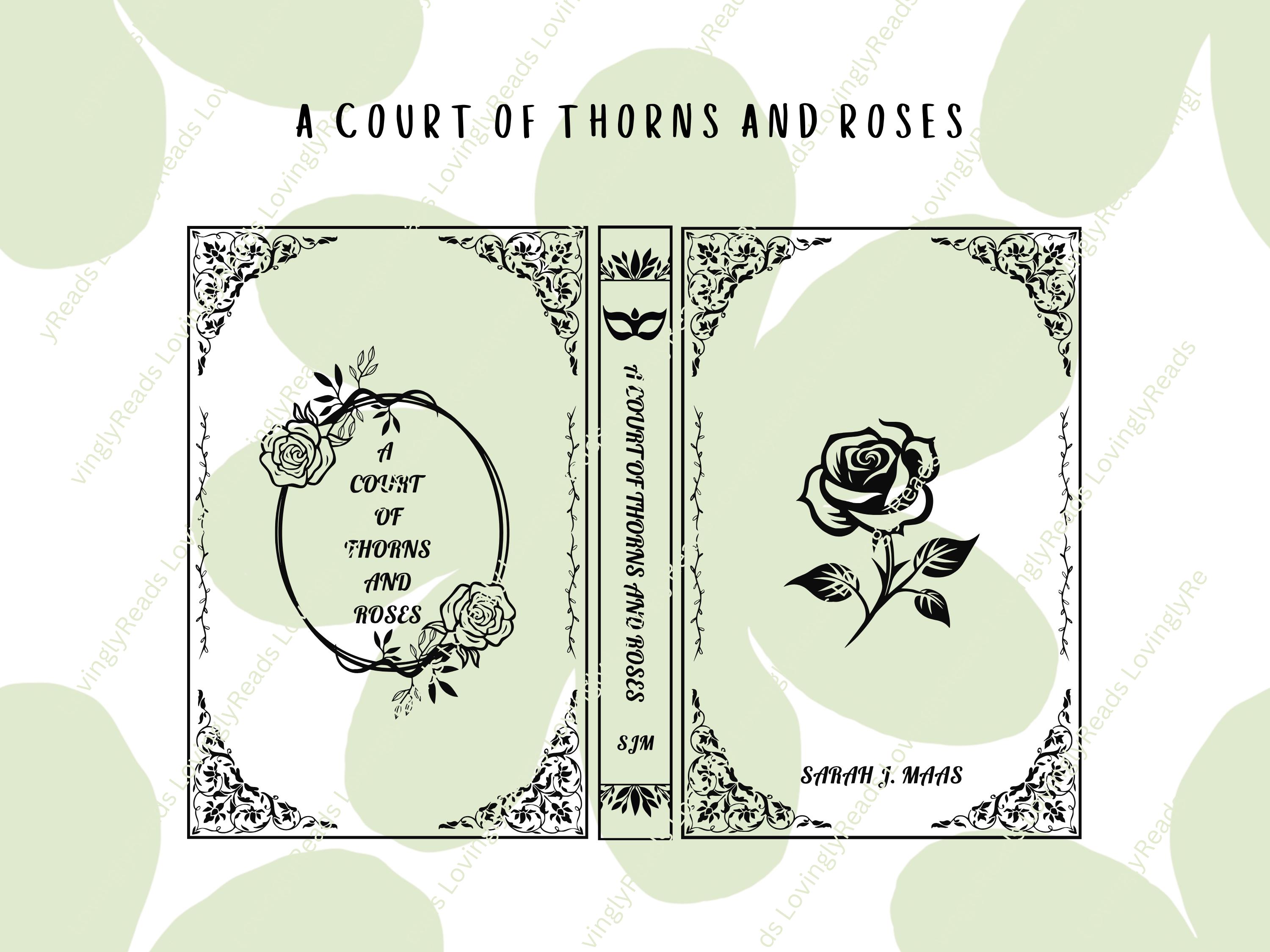 ACOTAR, Book Rebind, Rebinding, Book Cover - Digital Download - Cover ...