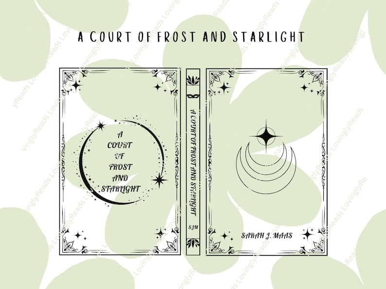 ACOTAR, Book Rebind, Rebinding, Book Cover - Digital Download - Cover ...