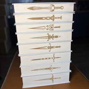 Sword Stencils for Sprayed Edges - SVG Files, Digital Download - Etsy