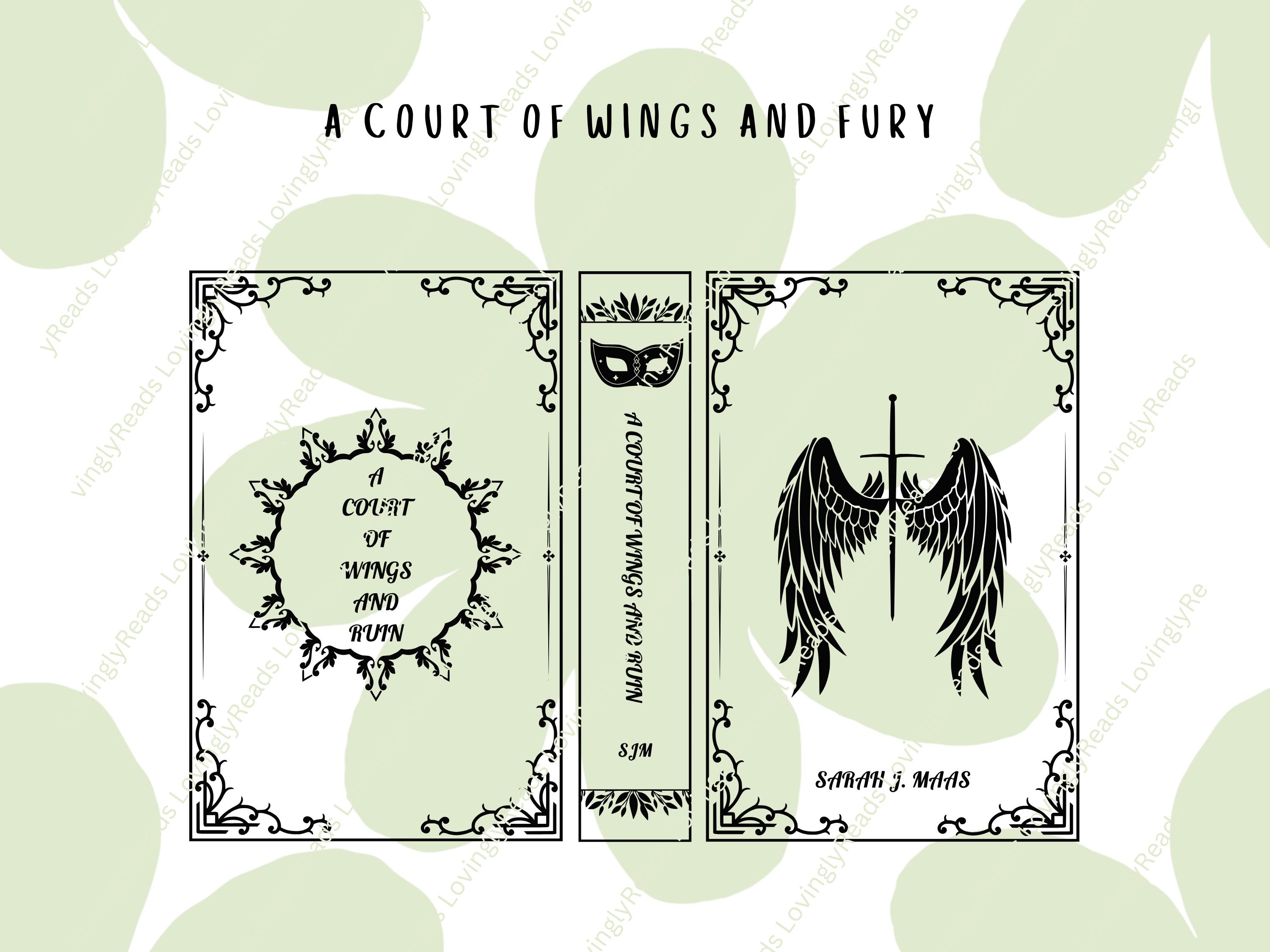 ACOTAR, Book Rebind, Rebinding, Book Cover - Digital Download - Cover ...
