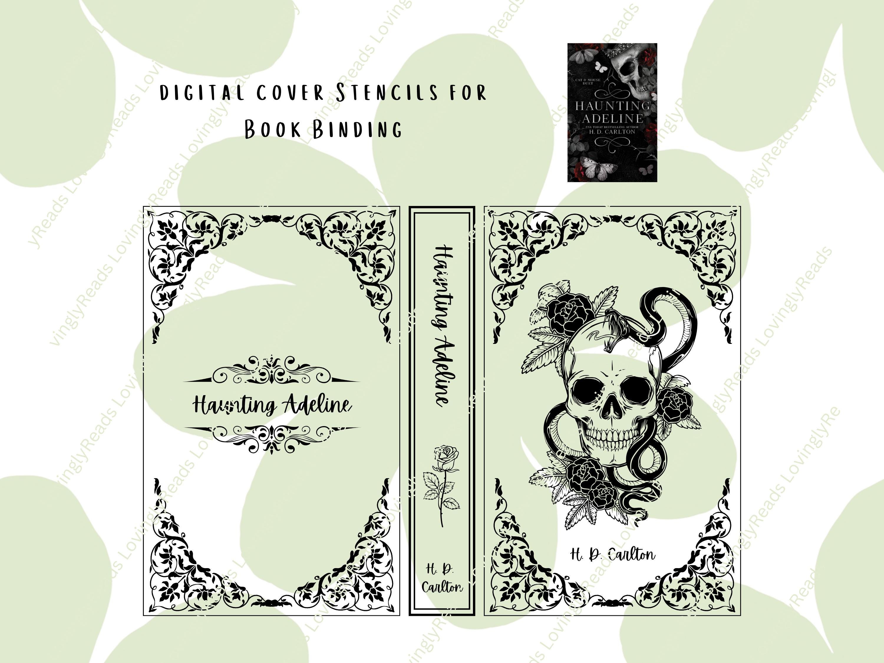 Haunting Adeline Book Cover and Spine Digital Files, Book Rebind ...