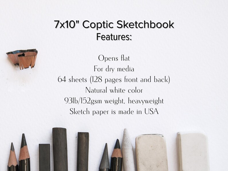 Coptic Stitch Sketchbook: Daisy Pattern, Lay Flat, 7x10 - Etsy
