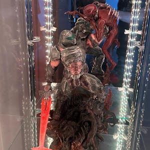 Doom Slayer – Doomguy — 3D Printed Statue Fan Art | Garage Kit | Model ...