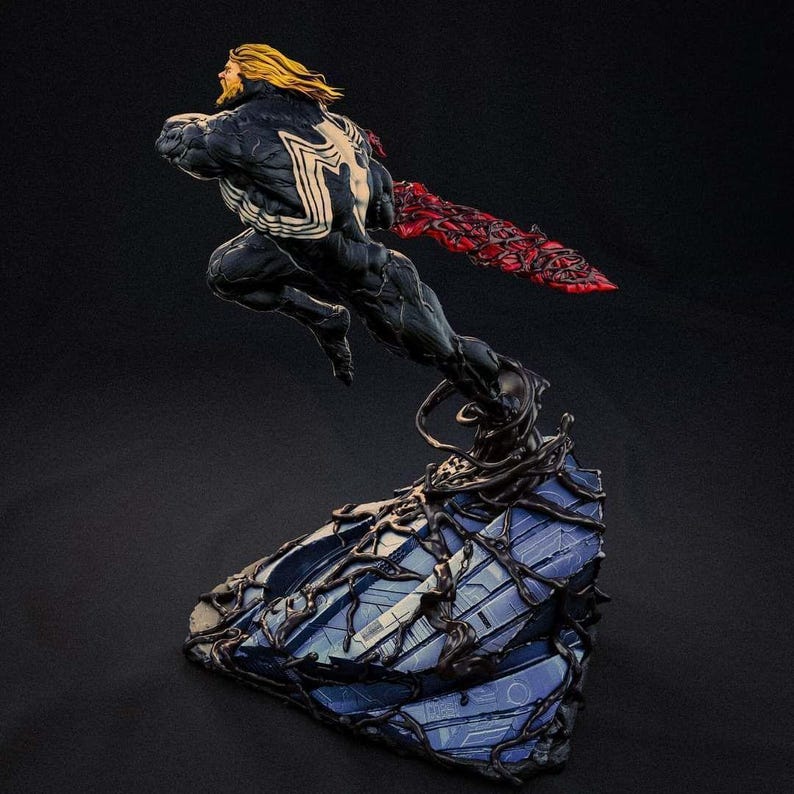 Venom – God of Light — 3D Printed Statue Fan Art | Garage Kit | Model ...