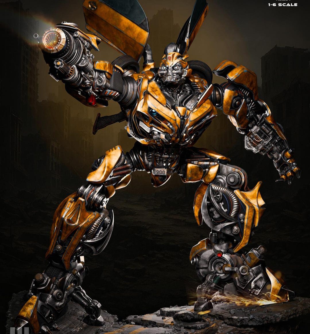 Bumblebee — 3D Printed Statue Fan Art | Garage Kit | Model Kit | Resin ...