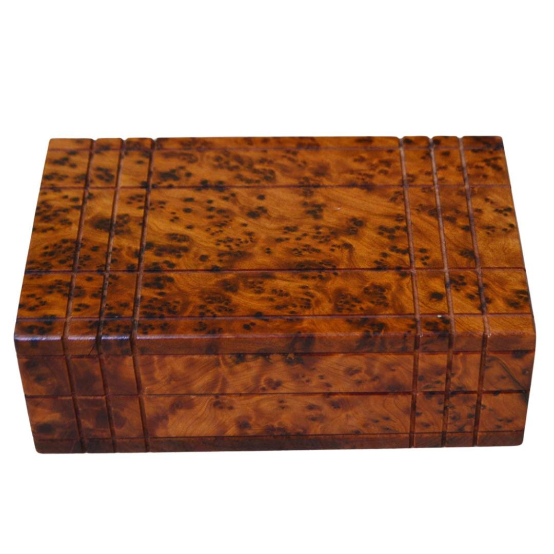 Handmade Moroccan Thuya Wood Secret Puzzle Box – Cedar Keepsake - Etsy