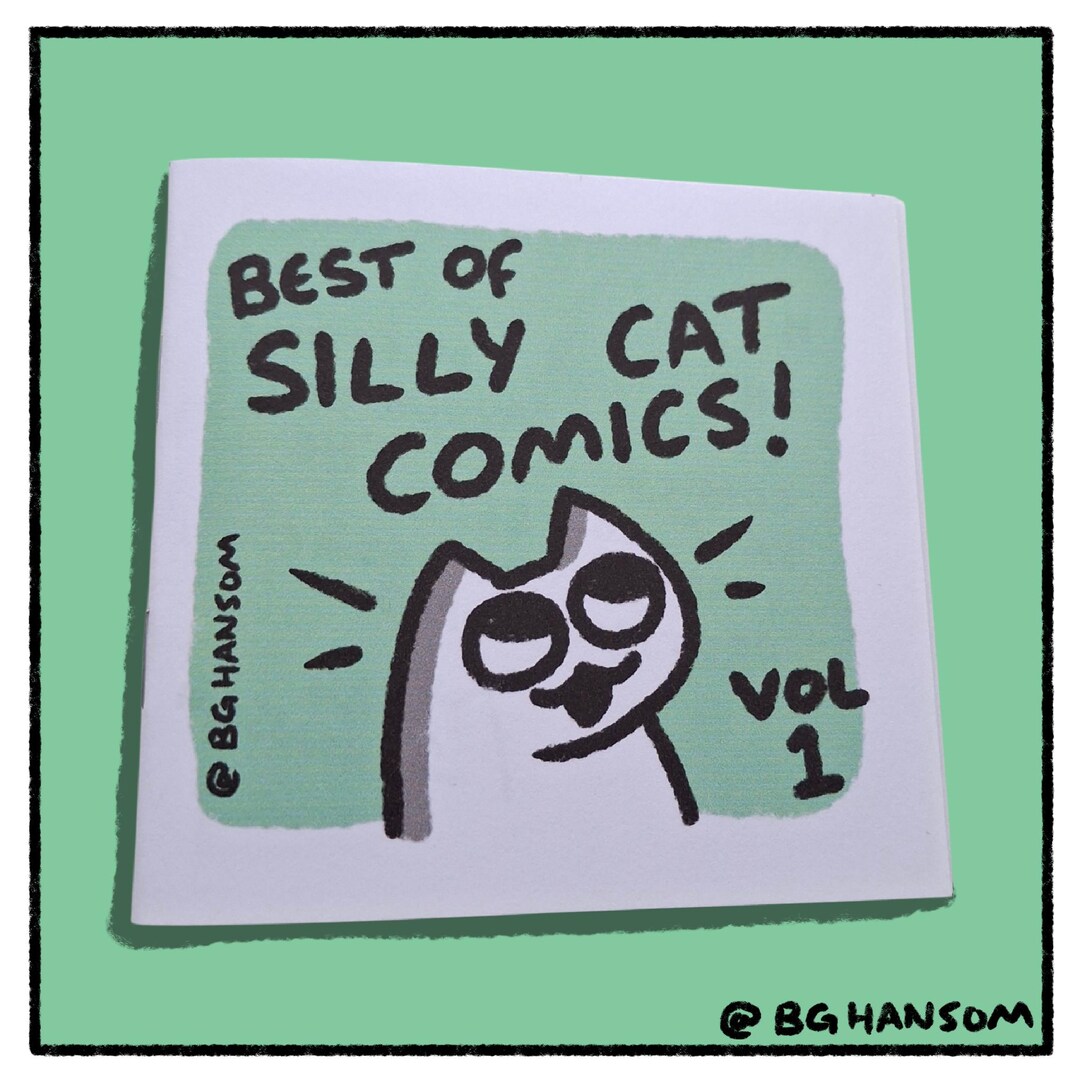 Best of Silly Cat Comics! Zine Vol.1 - Etsy