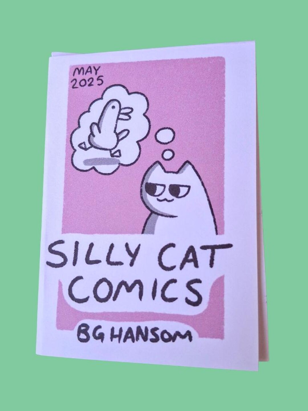Silly Cat Comics Monthly Zine (may 2025) - Etsy