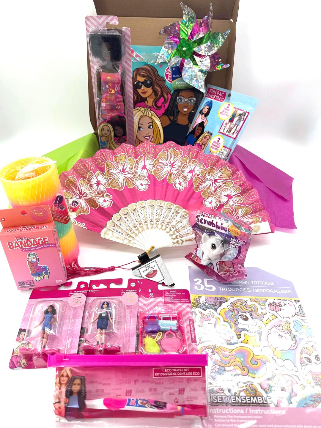 Out and About Fashion Doll Pink Play Set - Etsy
