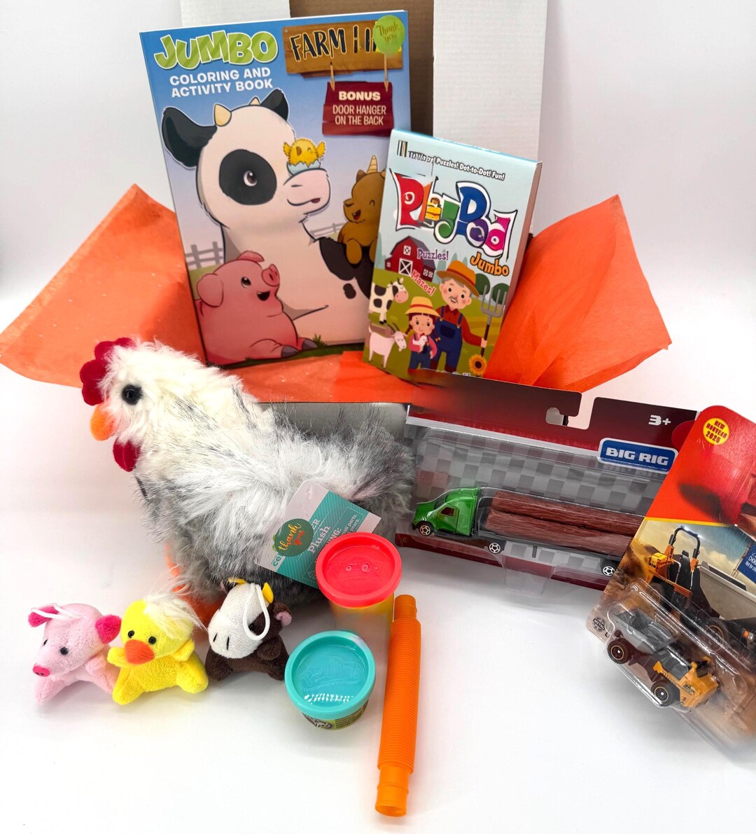Farm Activities With Plushies, Vehicles, and Fun - Etsy