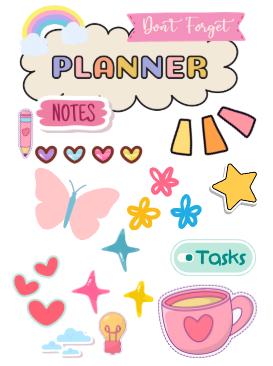 Editable, Printable, Downloadable, Planner and Notebook Canva Template ...