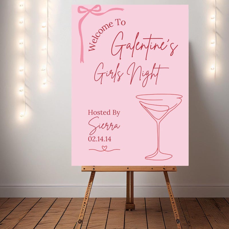 Galentines Day Welcome - Etsy