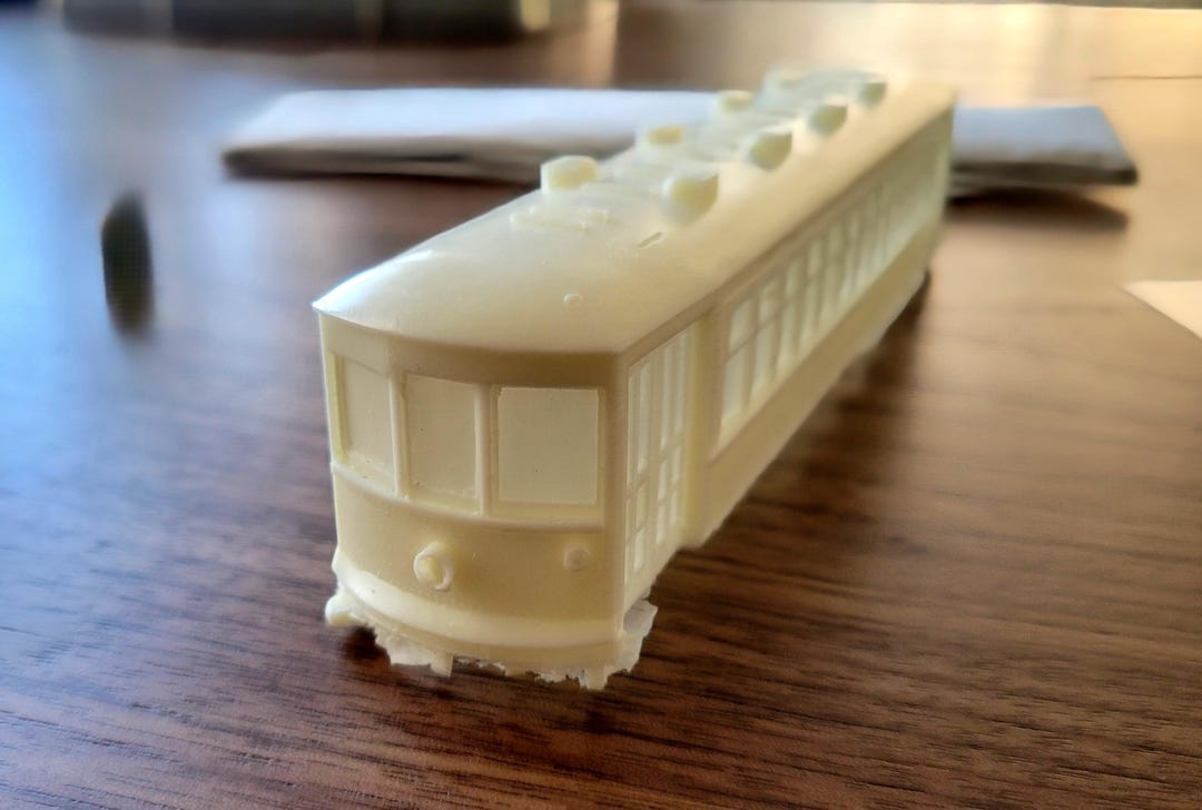 Images Replicas, HO Scale Trolley Kit, Resin & Brass, Third Ave Railway ...