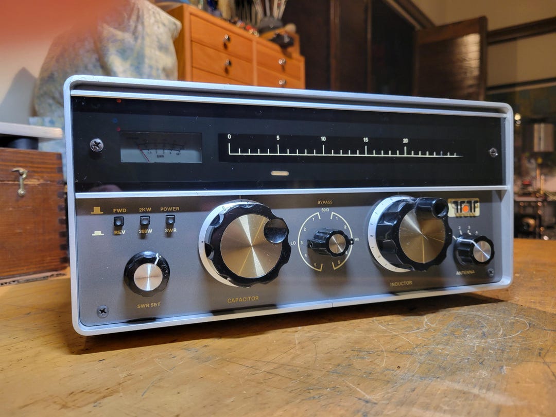 Ten-tec Model 229 Antenna Tuner. Great Condition Cosmetically ...