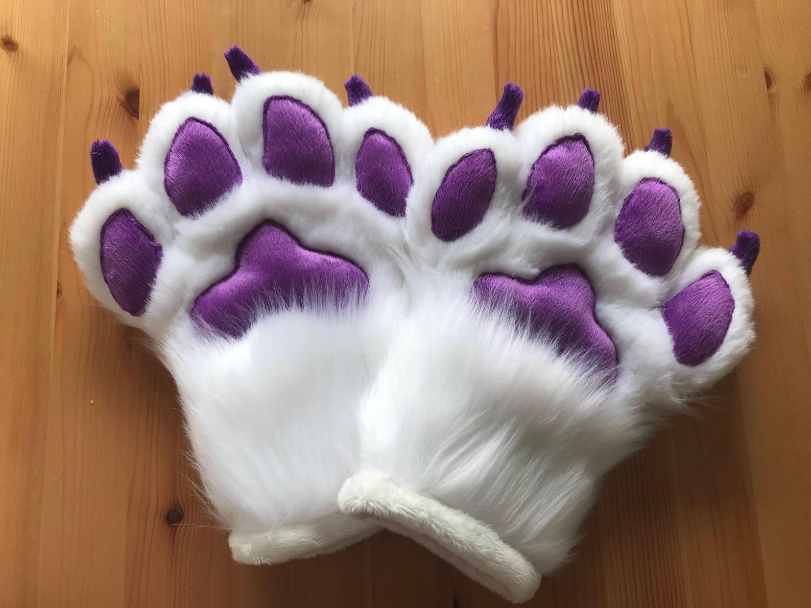 Fursuit Puffy Paw Pattern | PDF Download Furry Paws Tutorial - Etsy