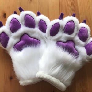 Fursuit Puffy Paw Pattern | PDF Download Furry Paws Tutorial - Etsy