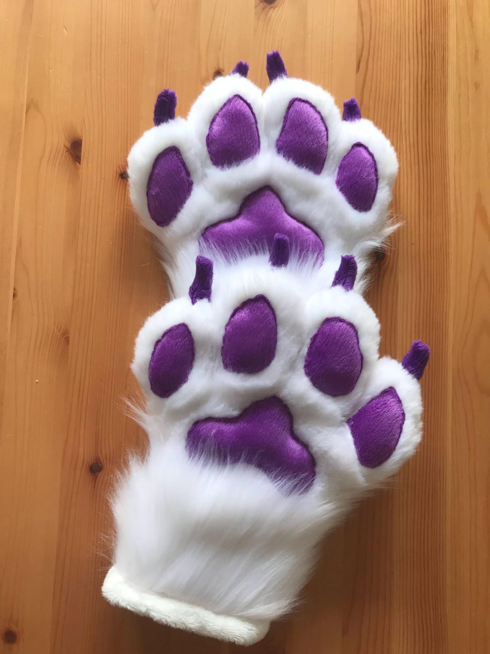 Fursuit Puffy Paw Pattern | PDF Download Furry Paws Tutorial - Etsy