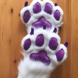 Fursuit Puffy Paw Pattern | PDF Download Furry Paws Tutorial - Etsy