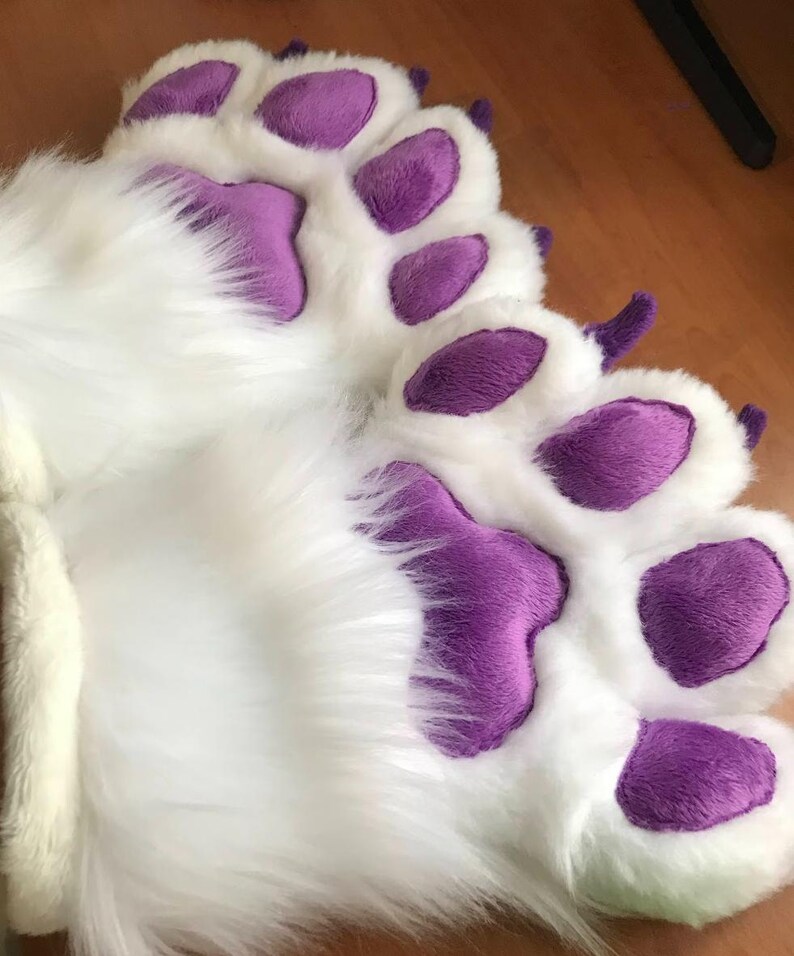 Fursuit Puffy Paw Pattern PDF Download Furry Paws Tutorial - Etsy