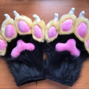 Fursuit Puffy Paw Pattern | PDF Download Furry Paws Tutorial - Etsy