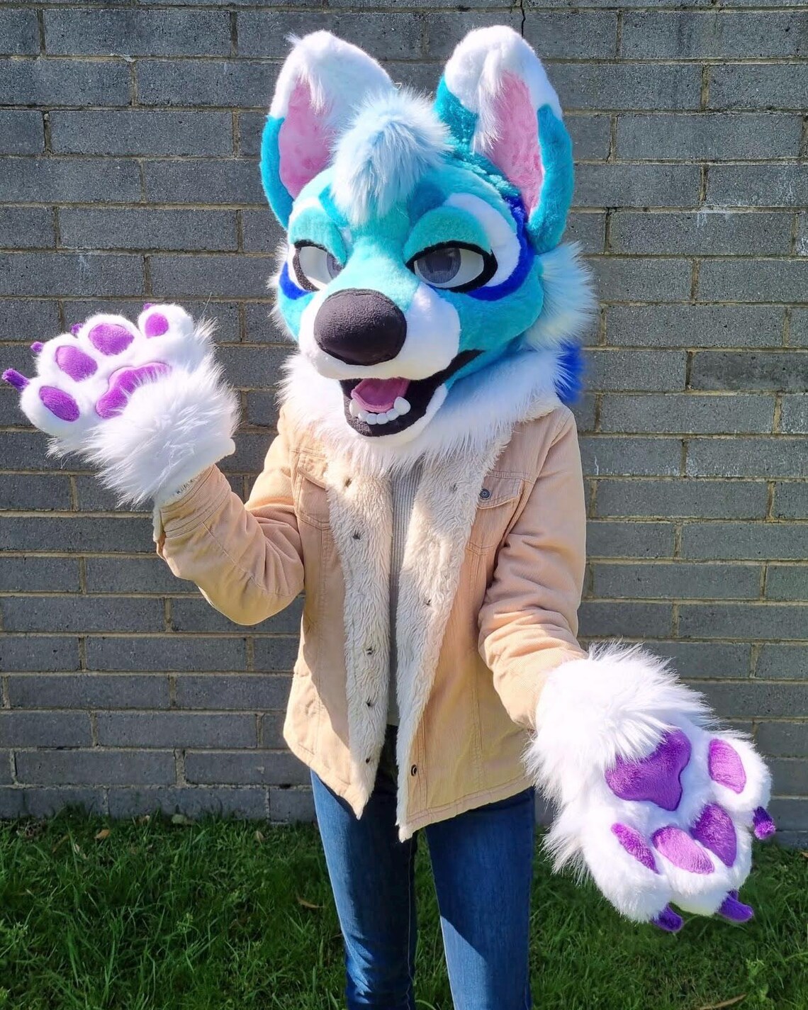 Fursuit Puffy Paw Pattern PDF Download Furry Paws Tutorial - Etsy