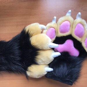 Fursuit Puffy Paw Pattern | PDF Download Furry Paws Tutorial - Etsy