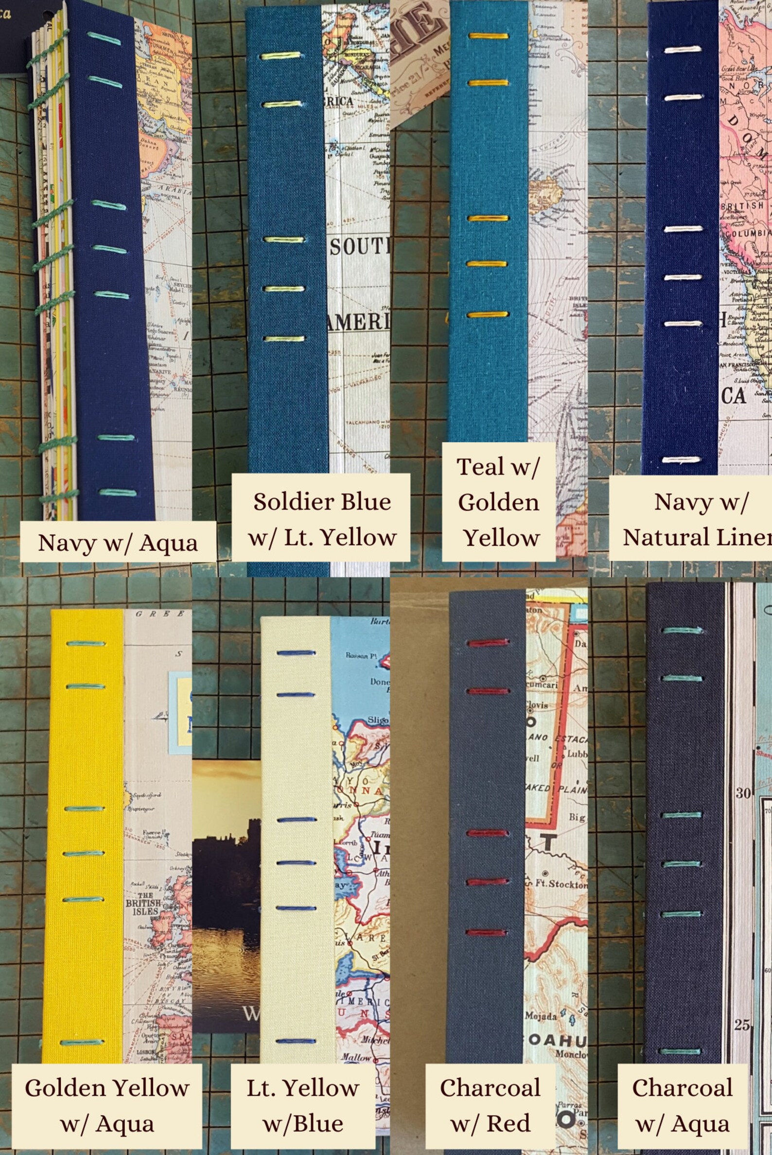 World Map Travel Scrapbook Honeymoon or Wedding Journal | Etsy