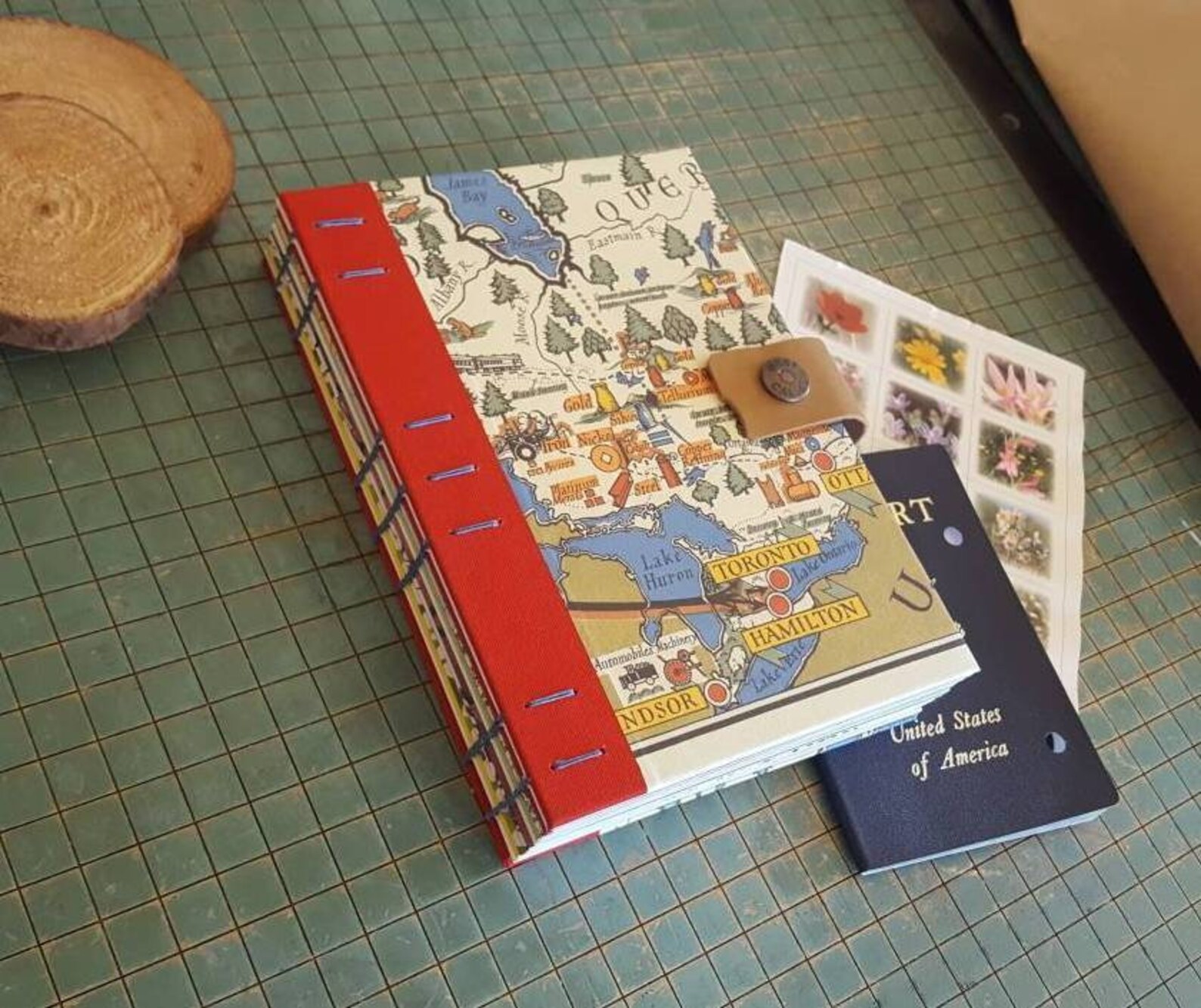 Canada Travel Scrapbook Honeymoon or Wedding Journal Senior - Etsy