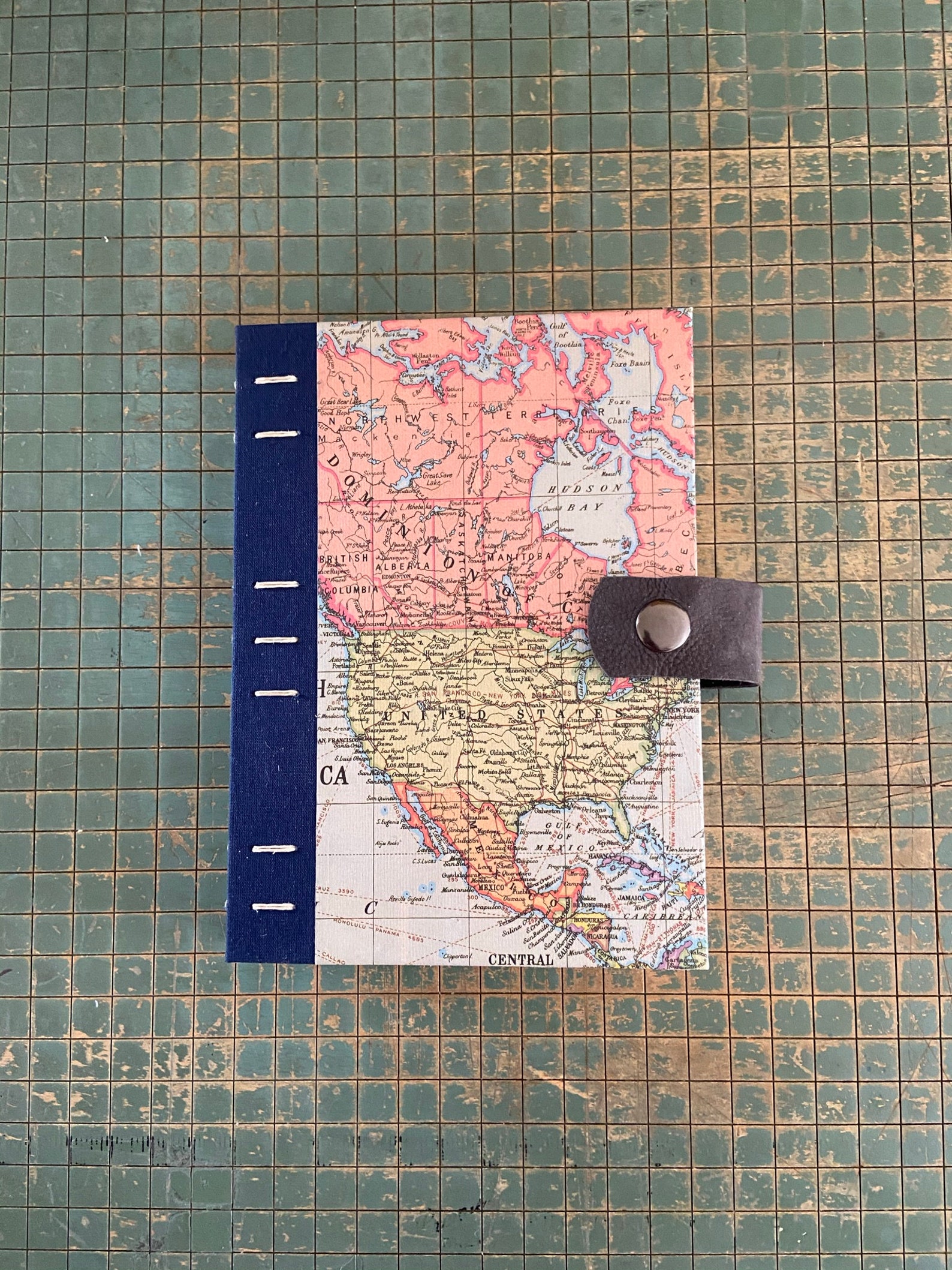 World Map Travel Scrapbook Honeymoon or Wedding Journal | Etsy