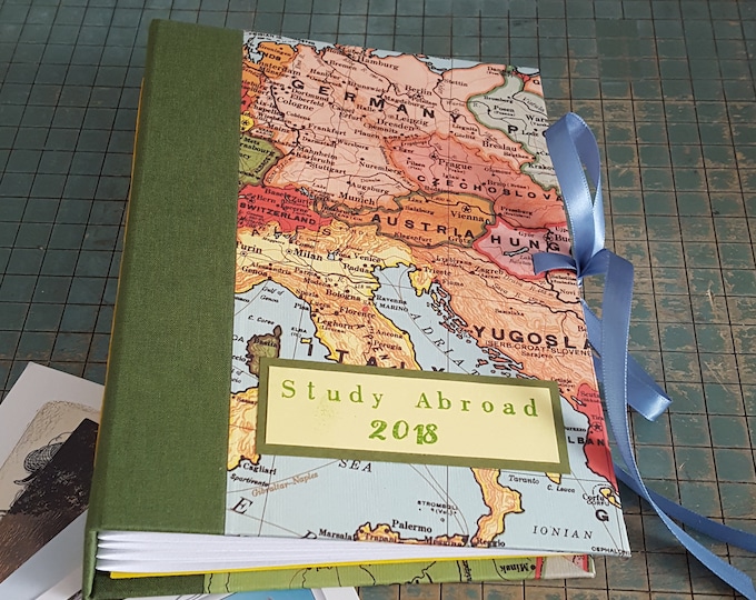 Europe Map Postcard Album, Photo Album, Photo Corners, European ...