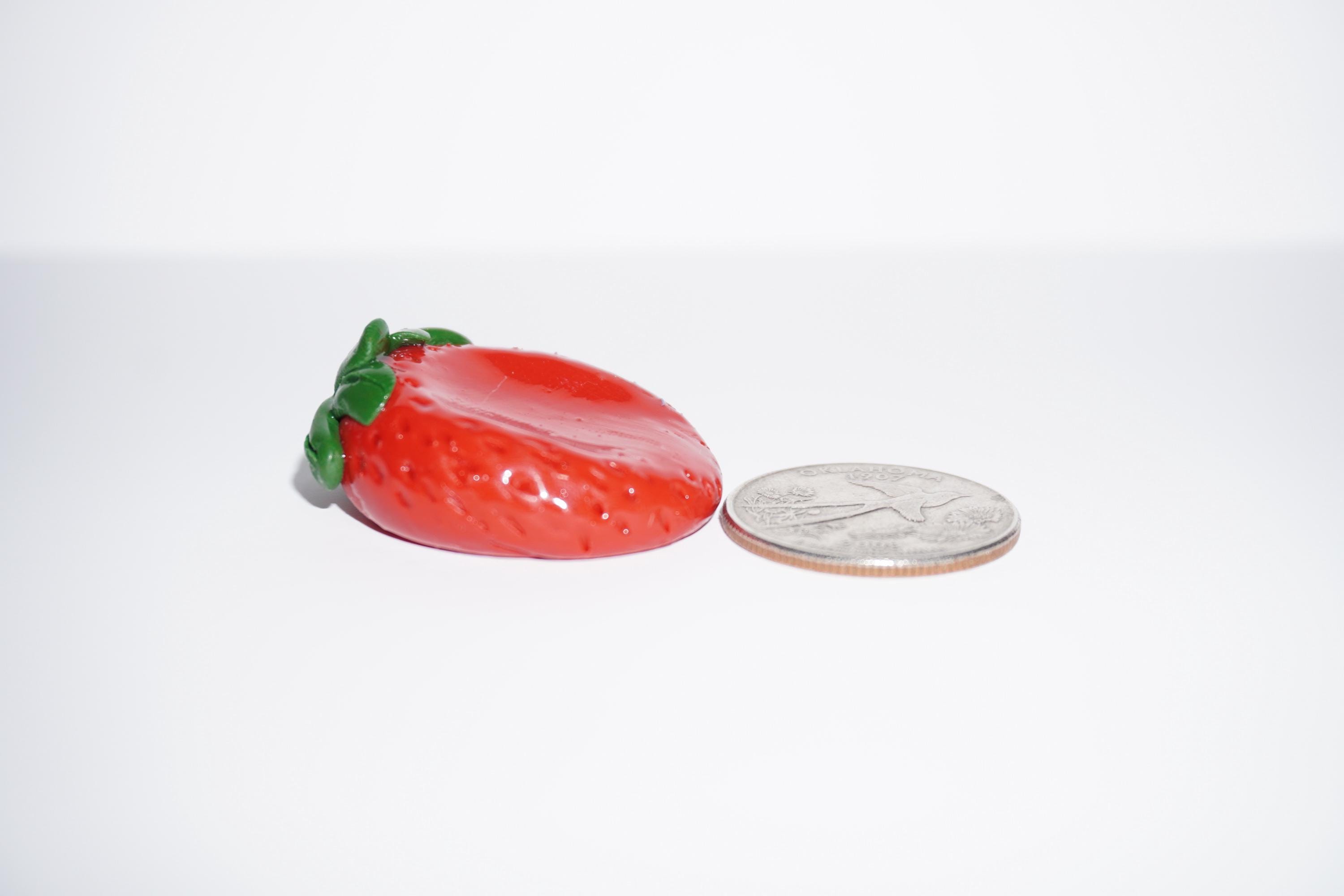 Strawberry Worry Stone - Etsy
