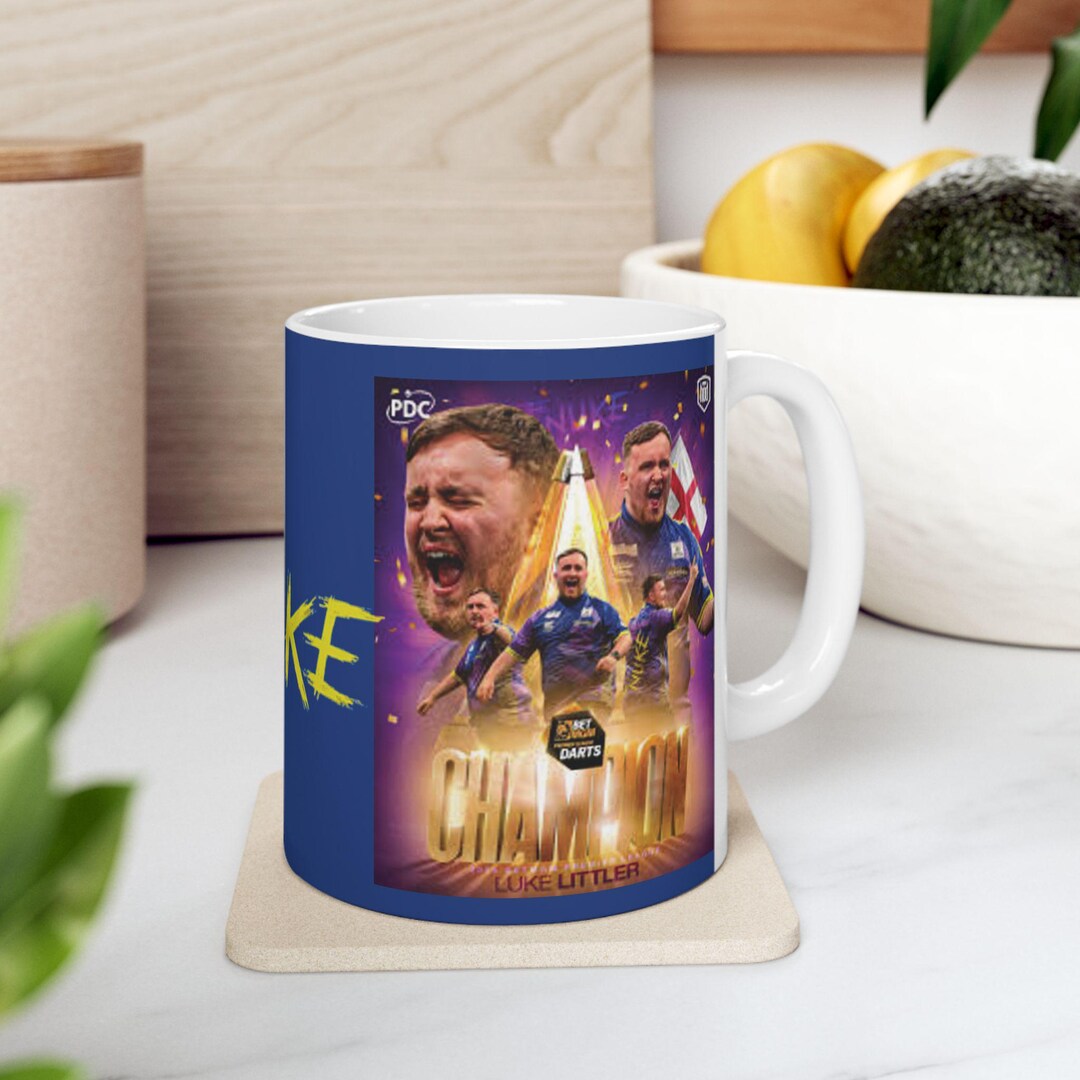 Darts Mug, Luke Littler World Champion 2025, Coffee Cup, Tea Mug ...