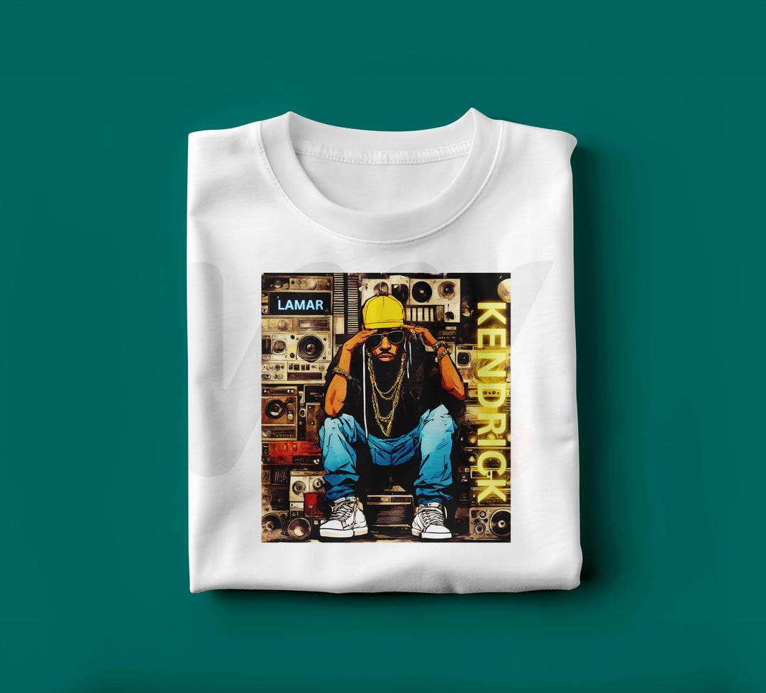 KENDRICK LAMAR Downloadable T-shirt Print, Tshirt, Hip Hop, Rapper ...