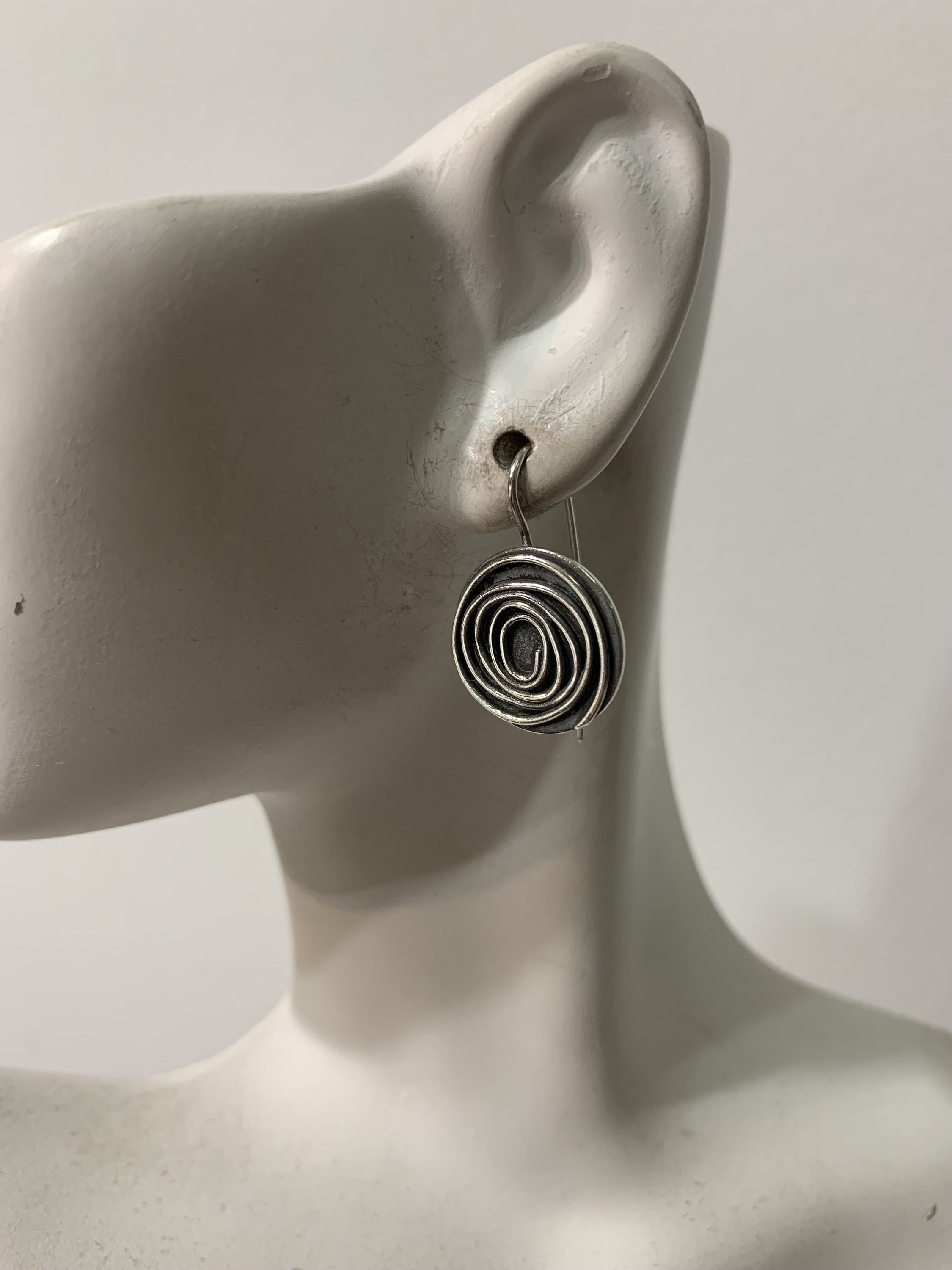 Mini Spiral Earrings - Etsy